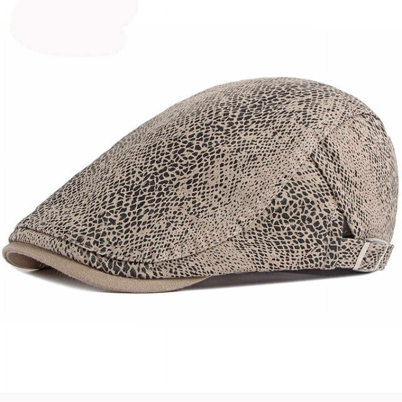 SikaFu Berets Spring Summer Men Women Beret Hat Snake Skin Pattern ...