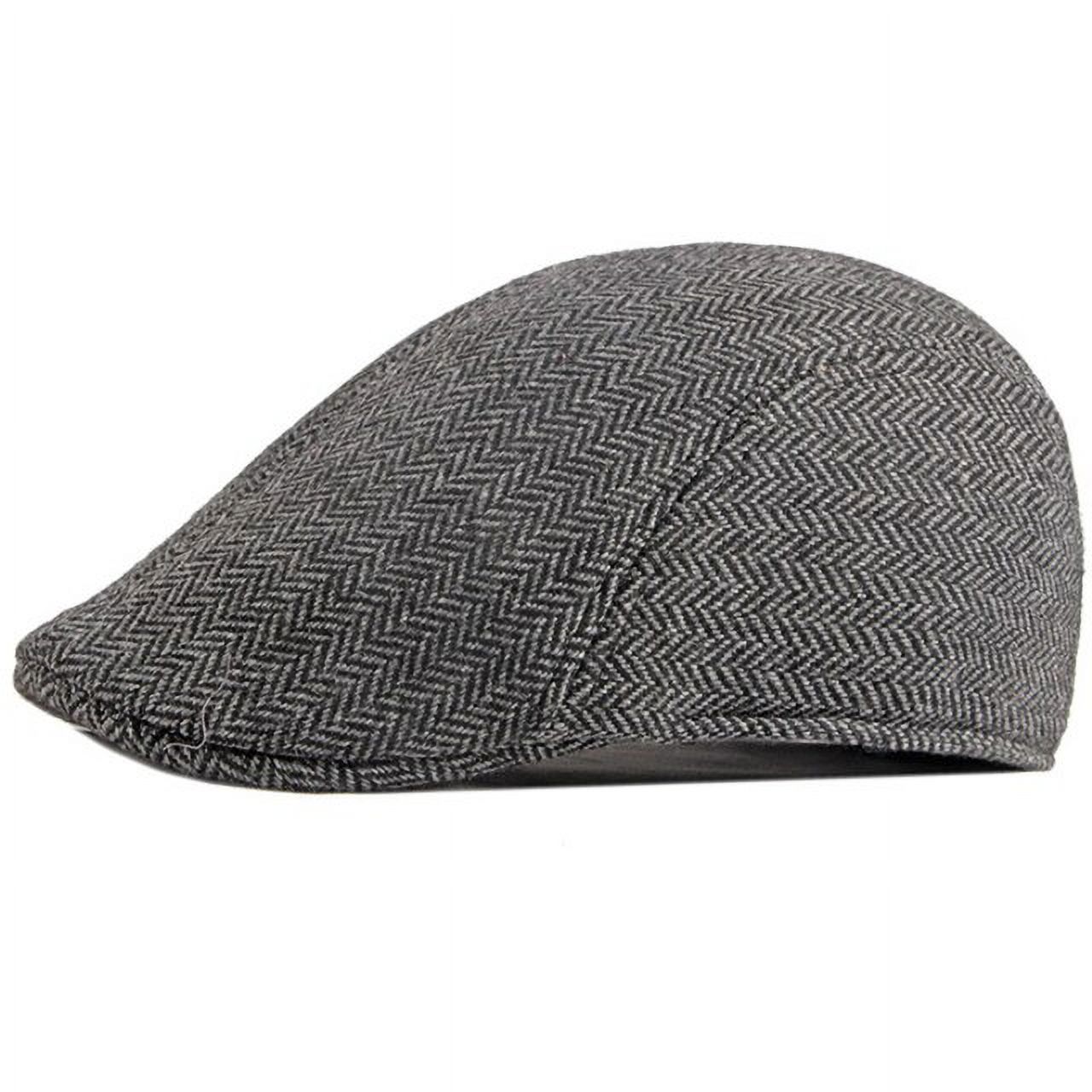 SikaFu Berets for Men Vintage Striped Beret Hat Men Ivy Newsboy Flat ...