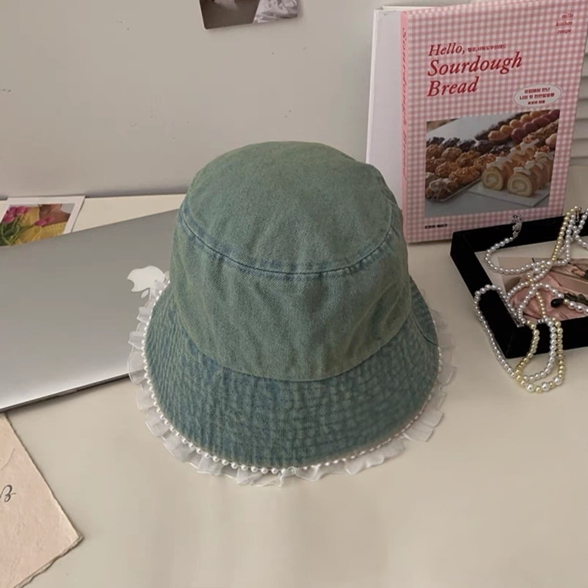 SikaFu Blue Denim Water Washing Fisherman Hat, Big Head Enclosure ...