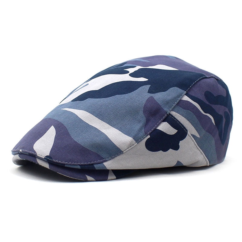 SikaFu Camouflage Printed Men's Hat Old Man Forward Hat Travel ...