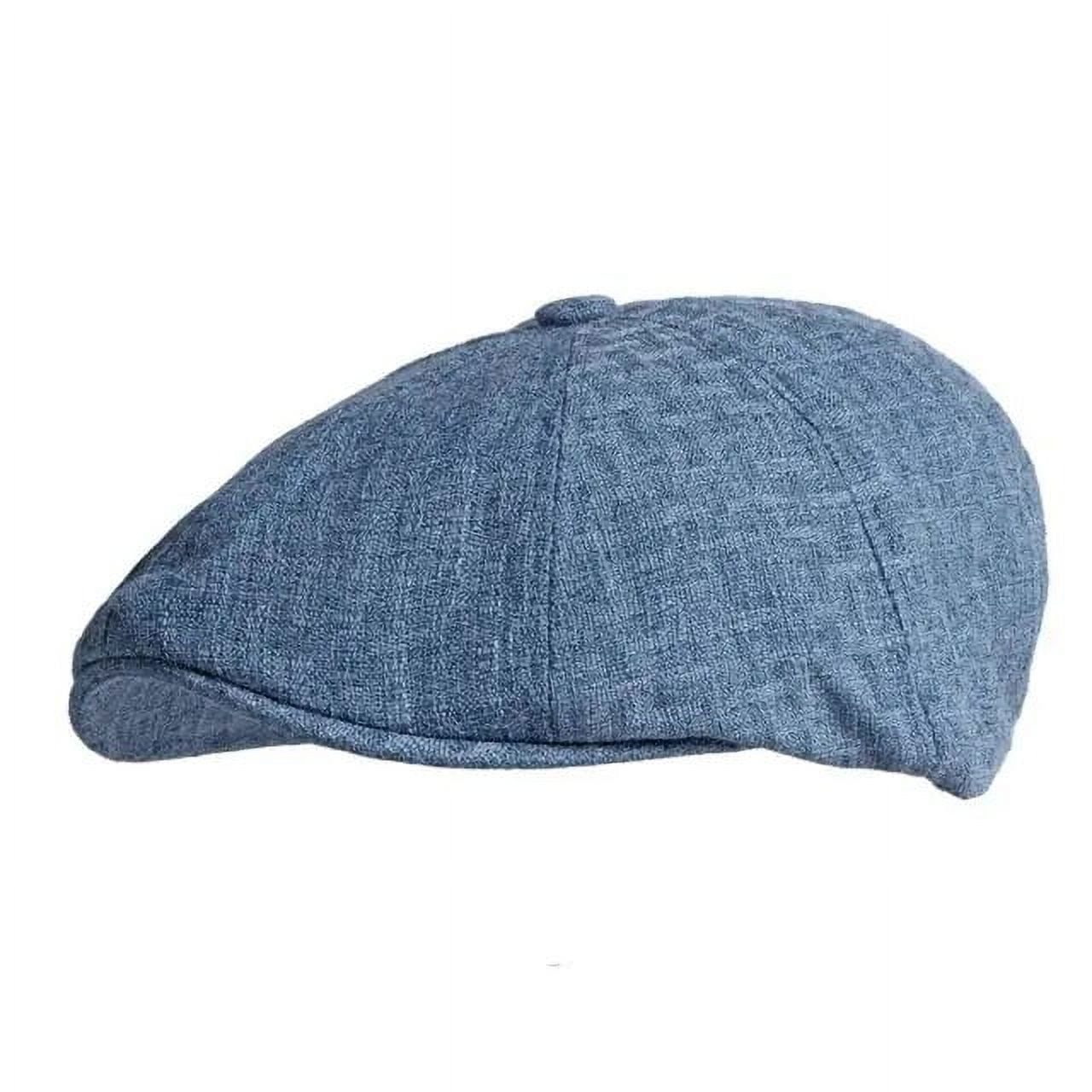 SikaFu Cotton Spring Summer Solid Color Newsboy Caps Flat Peaked Cap ...