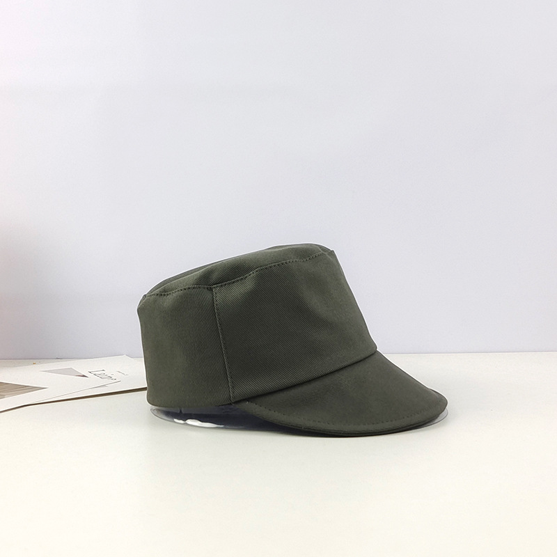 SikaFu East Gate Black Flat -Top Peaked Hat Female Versatile Leisure ...