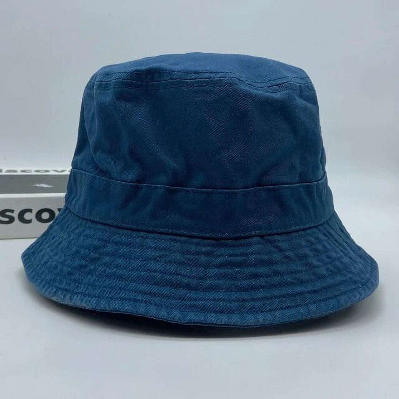 SikaFu Fashion Big Head Plus Size Bucket Hat for Men Pure Cotton Panama ...