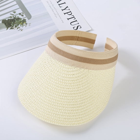 SikaFu Female Version Of Empty Straw Hat Travels To Shade Sunscreen ...