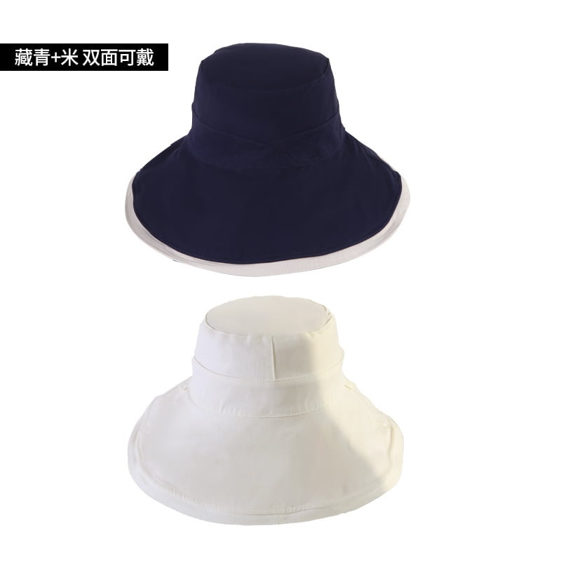 SikaFu Fisherman Hat Female Summer Anti -Ultraviolet Sun Sunscreen ...