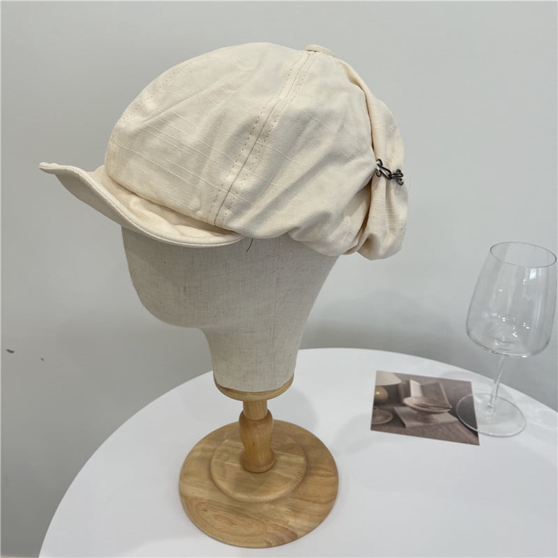 SikaFu Japanese Retro Large Edition Octagonal Hat, Versatile For Women ...