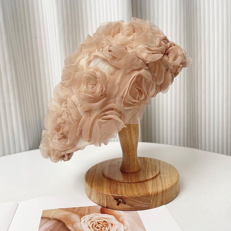 SikaFu Korean Spring And Summer Niche High-End Rose Forward Hat For ...