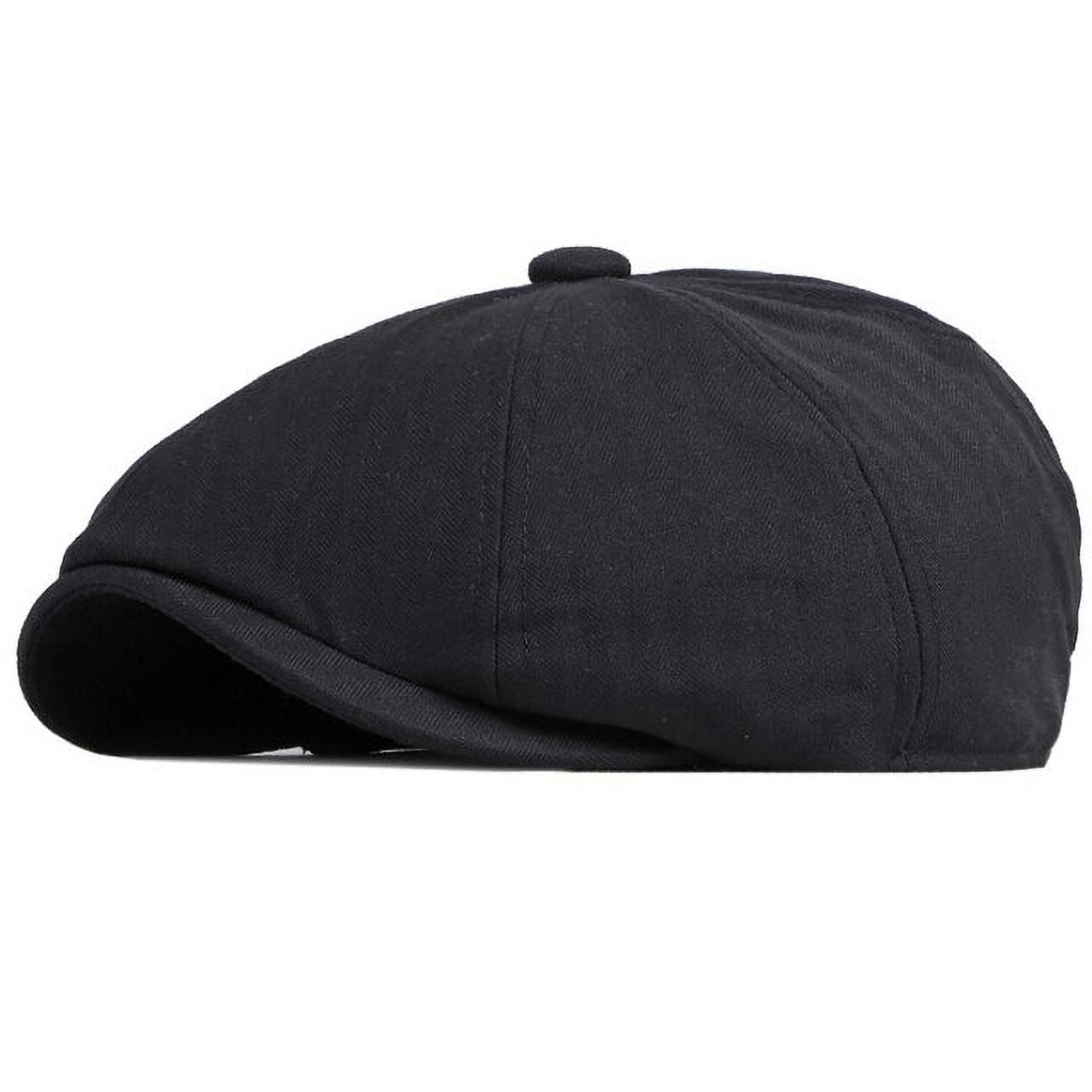SikaFu Men Women Berets Solid Plain Flat Cap Vintage Artist Painter ...
