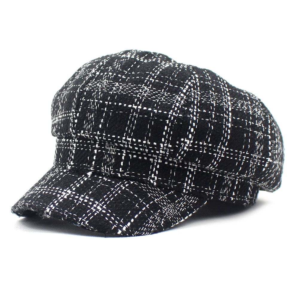 SikaFu Ms. Autumn And Winter Hat Fashion Label Beret. Casual Candid ...
