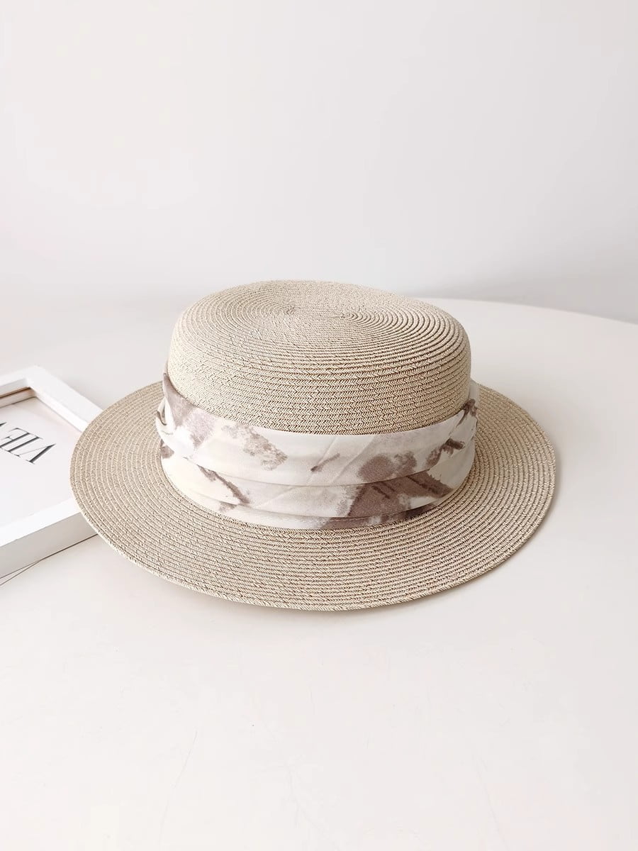 SikaFu New Chinese Style Straw Hat For Women In Spring And Summer ...