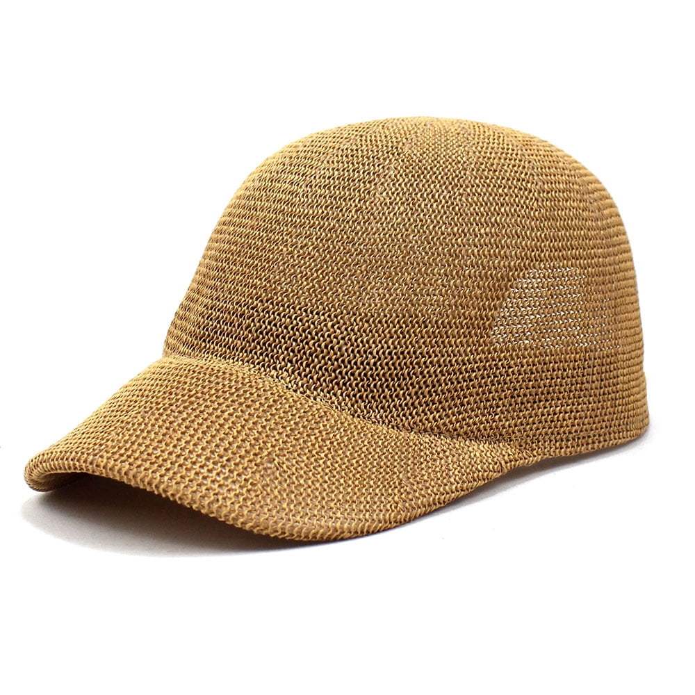 SikaFu New Paper Grass Compile Baseball Hat Breath, Sunny Hats, Cornary ...