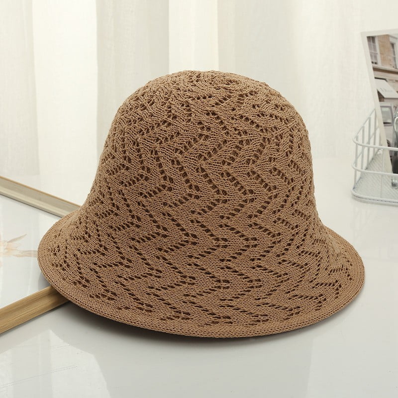 SikaFu Pure -Colored Fisherman Hat Bucket Hat Summer Outdoor Outbound ...