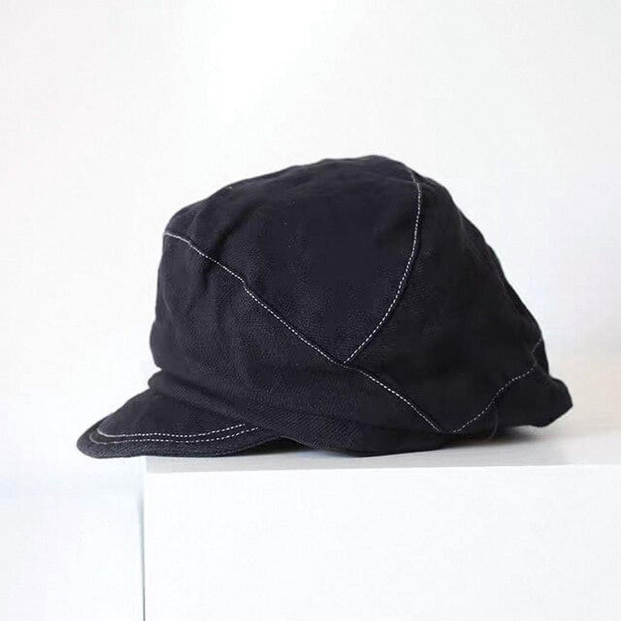 SikaFu Spring Summer Washed Denim Newsboy Cap Women's Cotton Linen ...