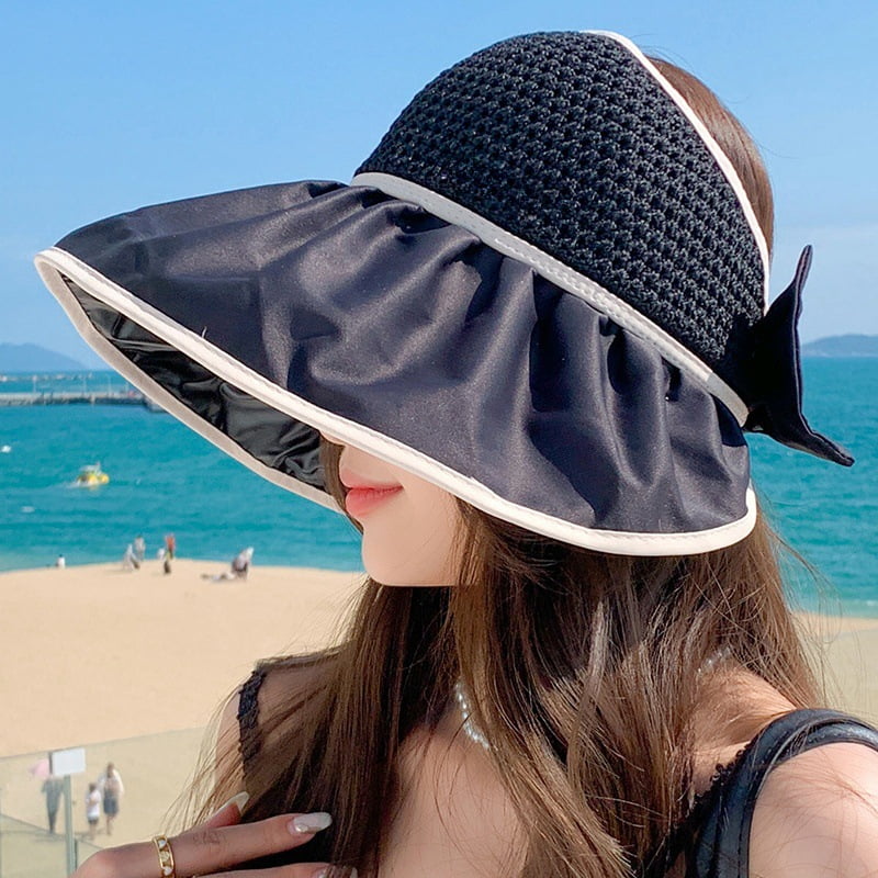 SikaFu Summer Empty Hat High Face Value Sweet And Sweet Sun Hat Blade ...