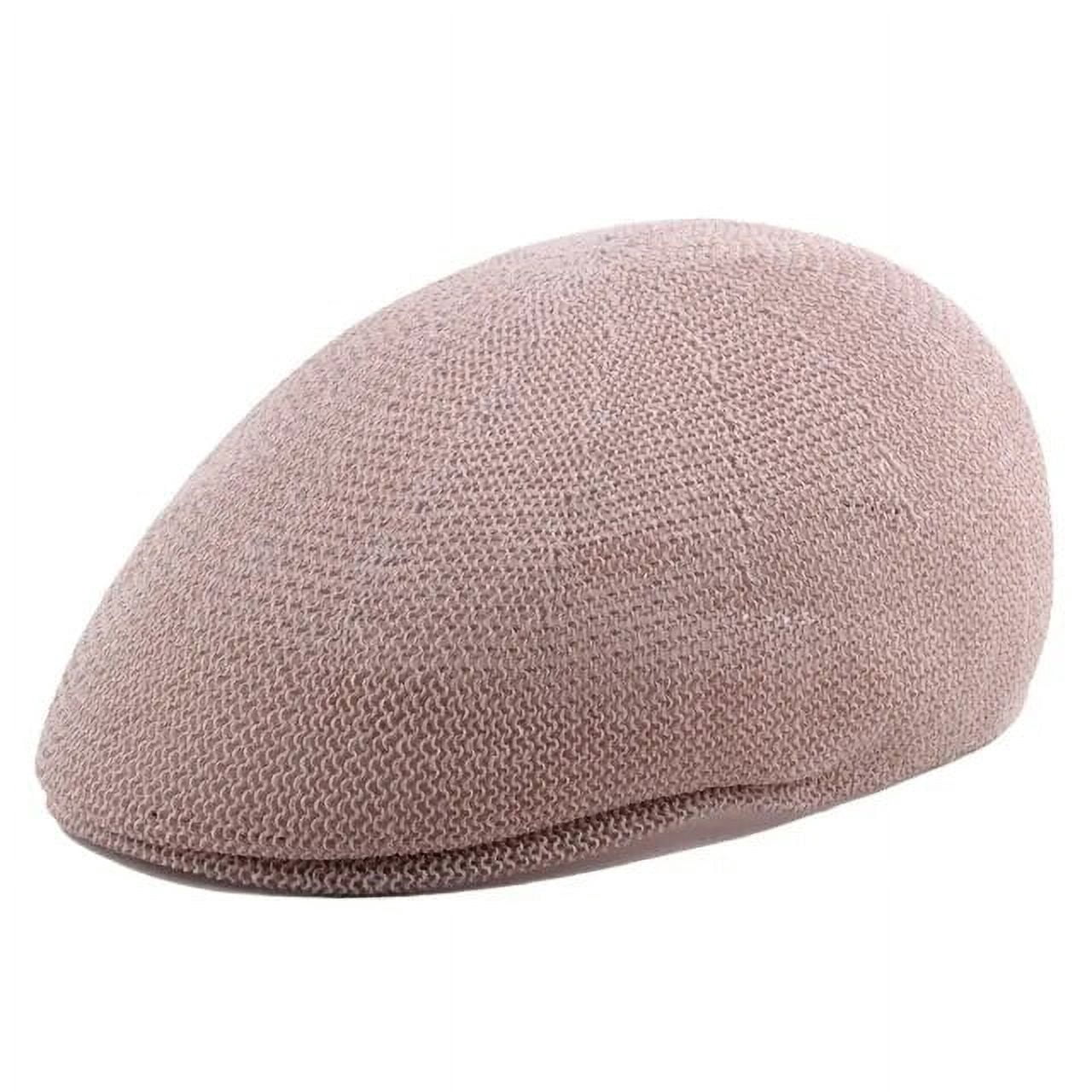 SikaFu Summer Paper Solid Newsboy Caps Flat Peaked Cap Men and Women ...