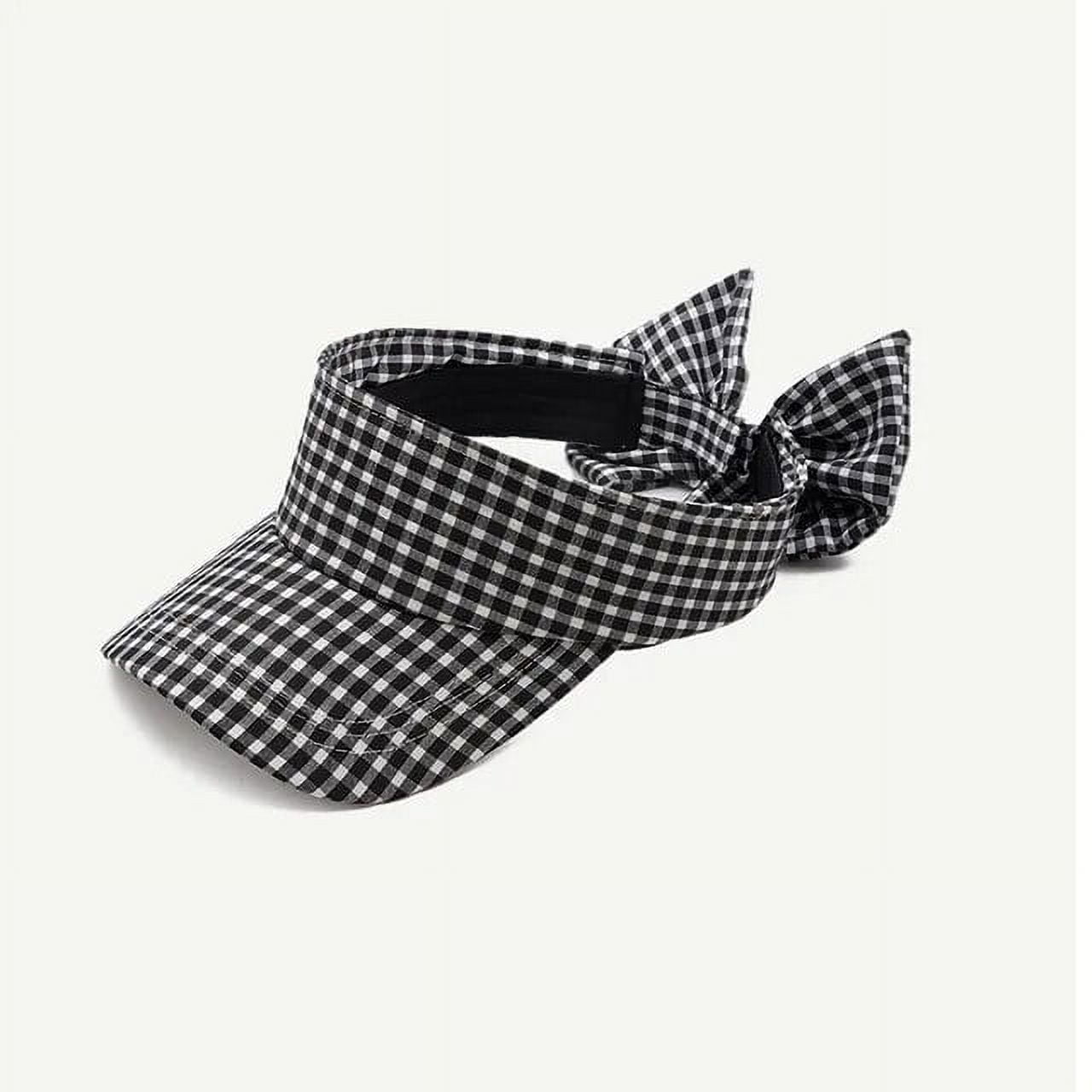 SikaFu Summer Sun Hats Women Fashion Girl Golf Hat Ribbon Bow Beach Hat ...