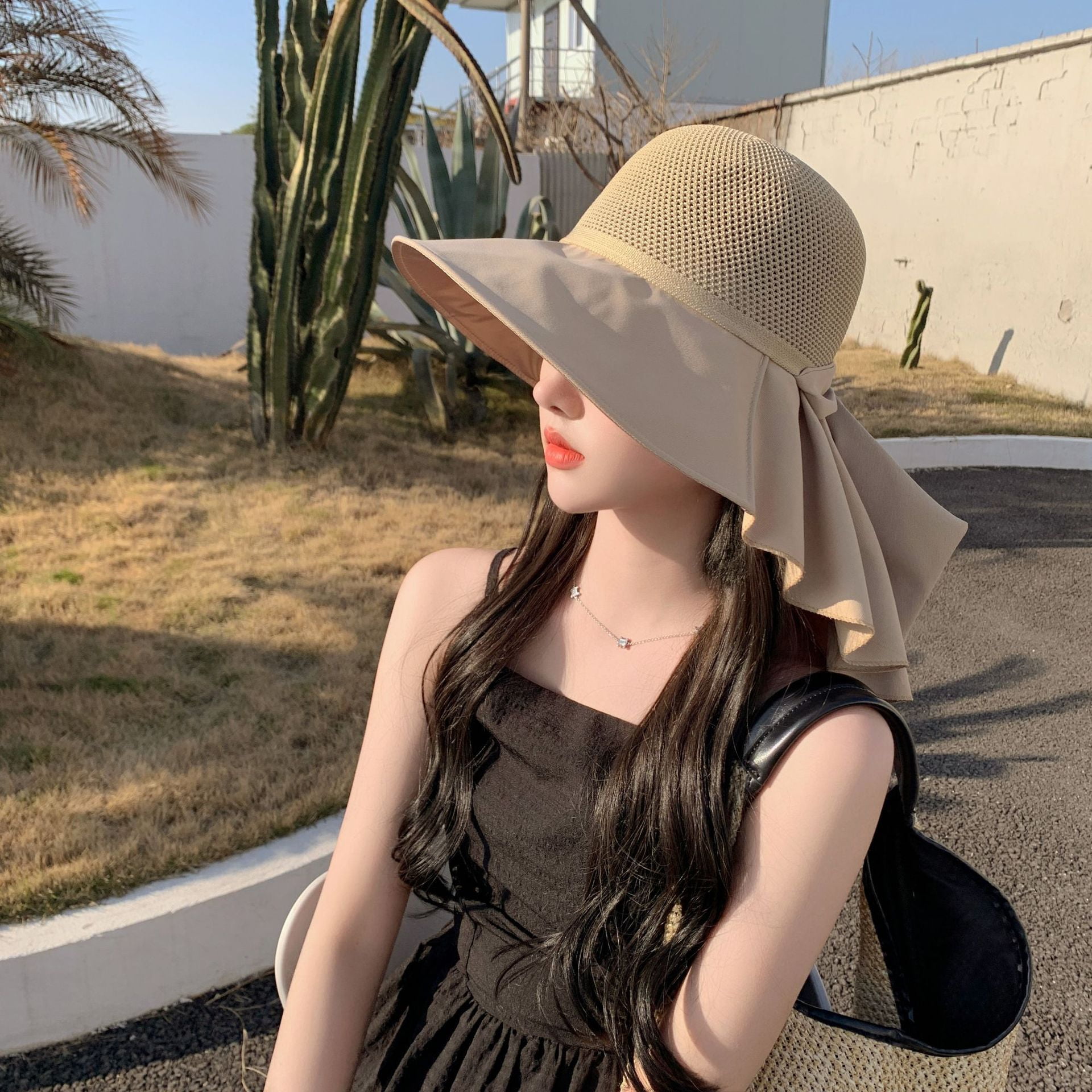 SikaFu Sunshade Shawl Hat For Children, Summer Professional Sunscreen ...