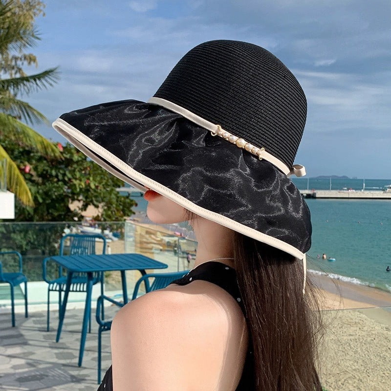 SikaFu The New Anti -Ultraviolet Ou Genfish Fisherman Hat Girl Summer ...