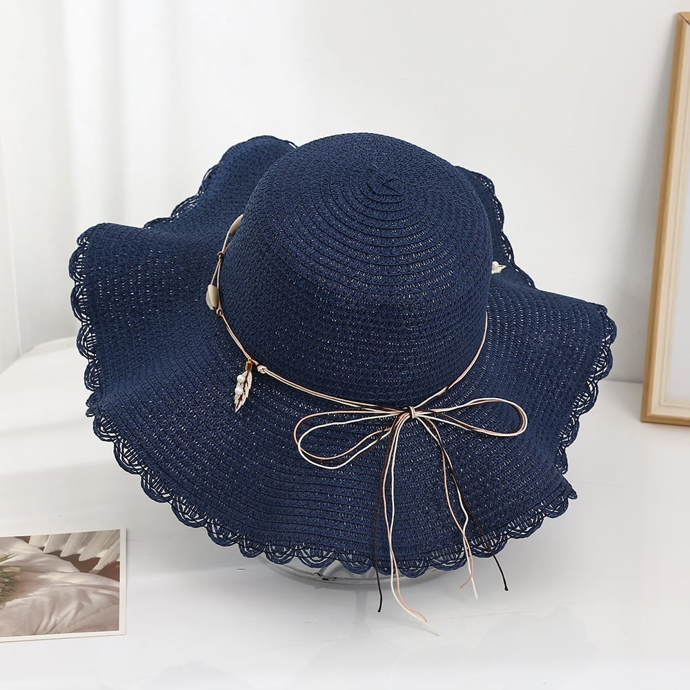 SikaFu The New Sweet And Cute Straw Hat Shading Hat Lace, Temperament ...