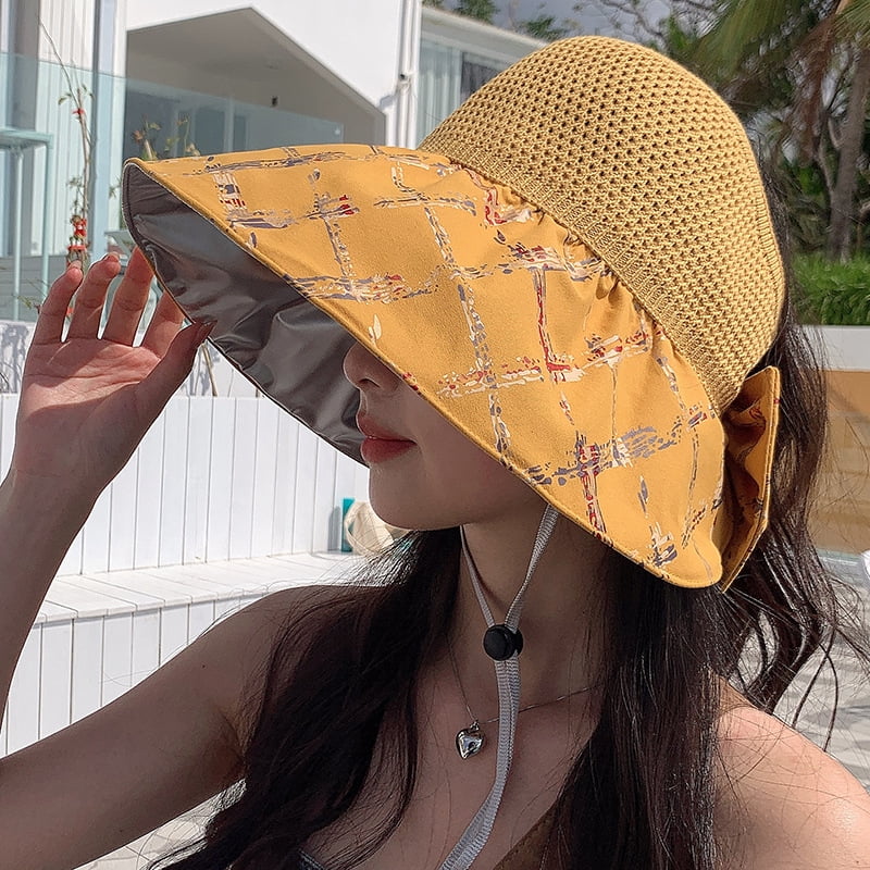 SikaFu Version Of Spring And Summer Hollow Hat Female Fashion Shading ...