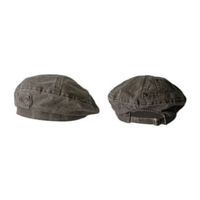 Distressed Washed Cadet Army Cap- Brown - Walmart.com