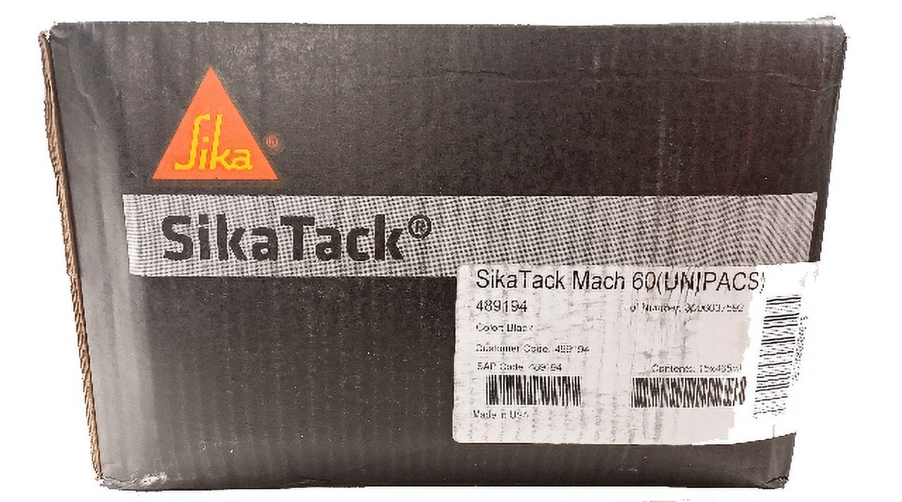 SikaTack Mach 60, 465ml Sausage Auto Glass Urethane, Adhesive Kit ...