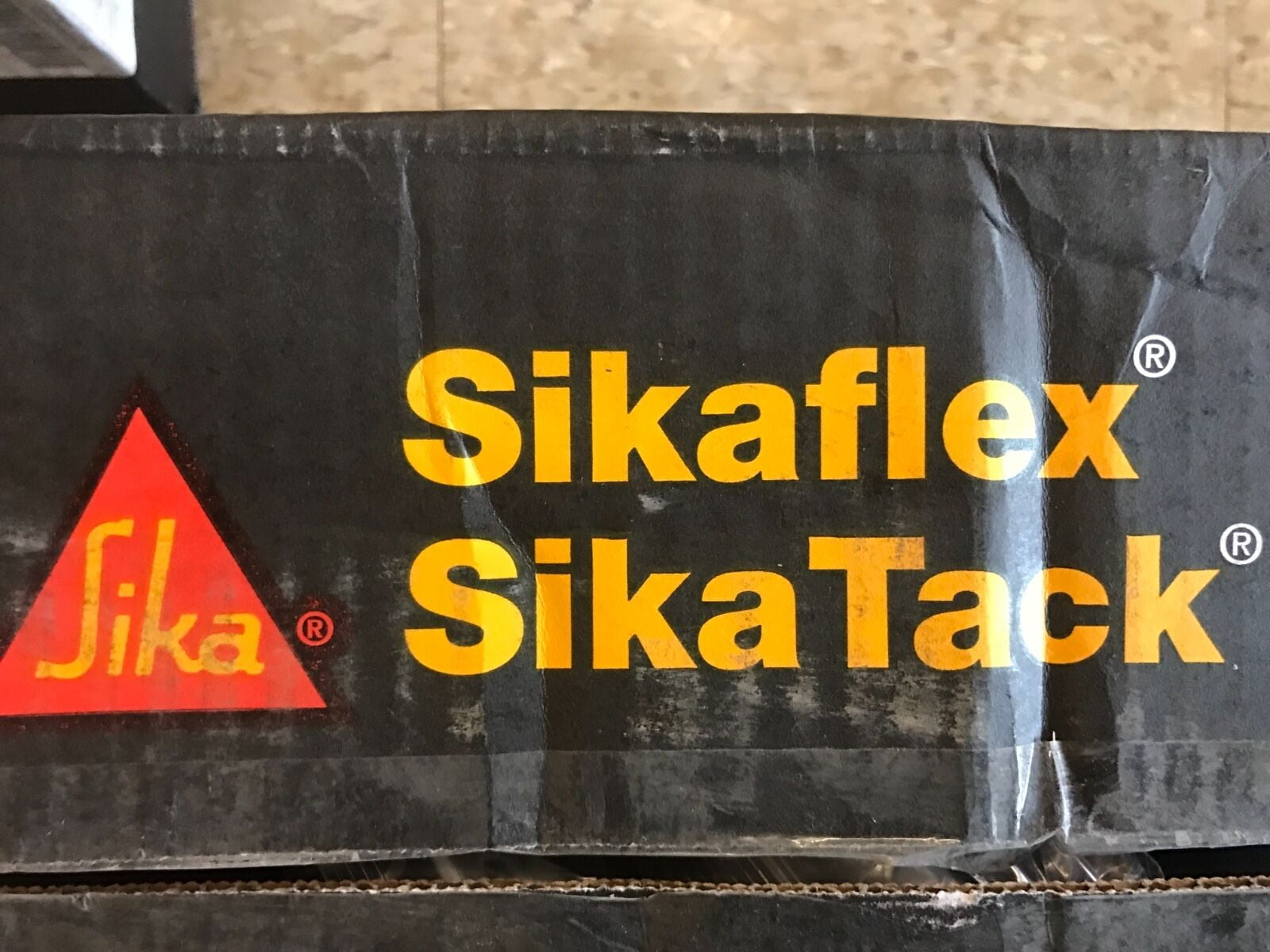 Sikaflex 252 Assembly Adhesive Black 300ml Elastic Bonding Structural ...