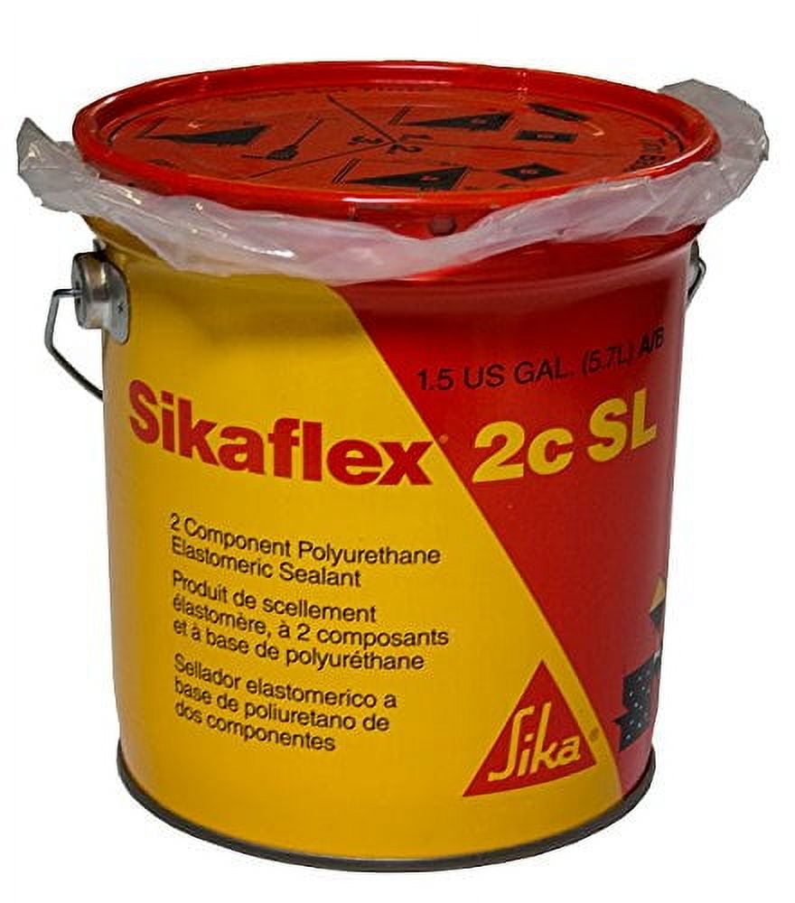 Sikaflex-2C SL Polyurethane Elastomeric Sealant Kit, Limestone, 1.5 ...