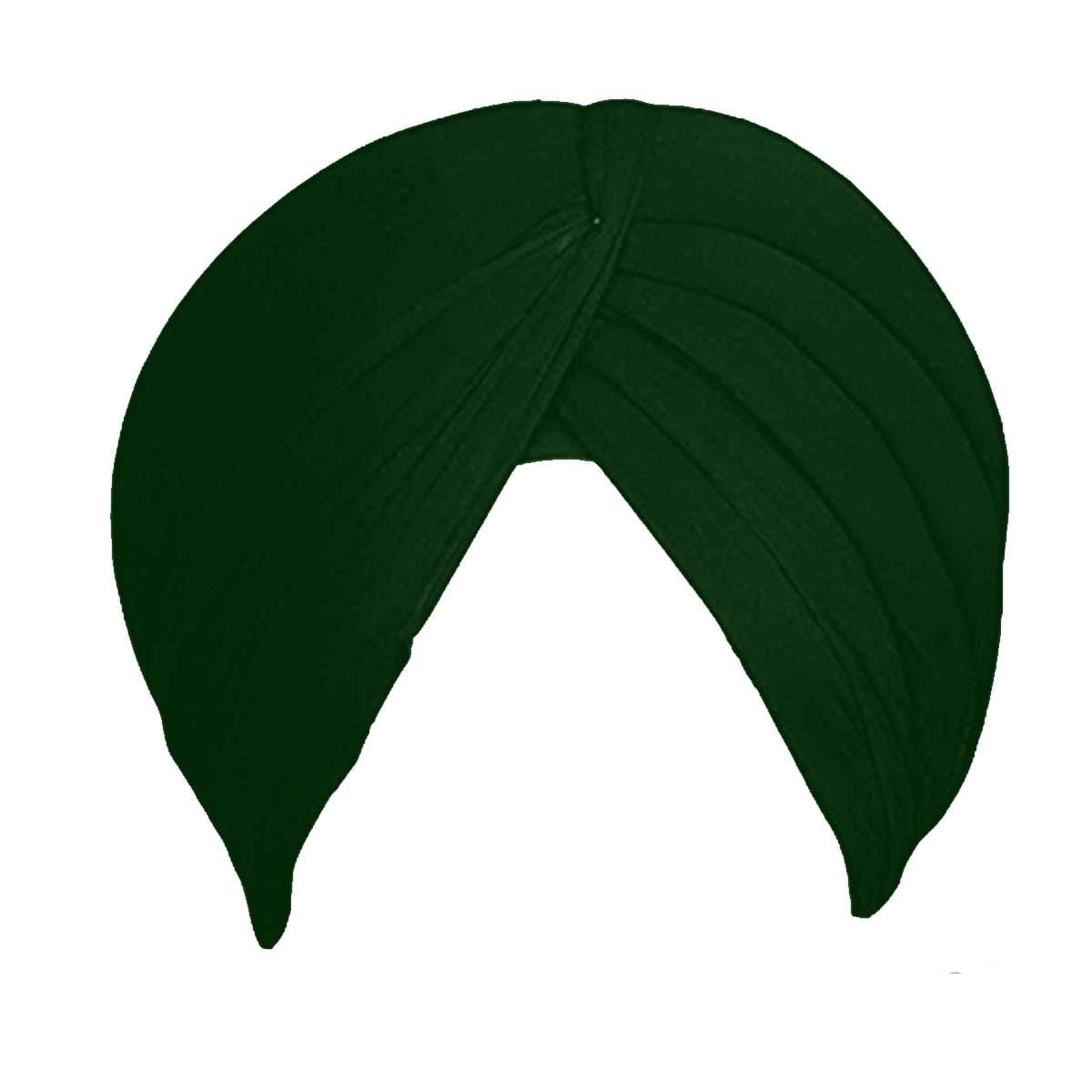 Sikh Cotton Turban For Men | British Racing Green Color | 8 Mts Punjabi ...