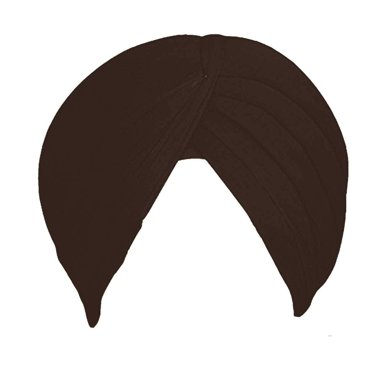 Sikh Cotton Turban For Men |Chestnut Metallic Color | 7 Mts Punjabi ...