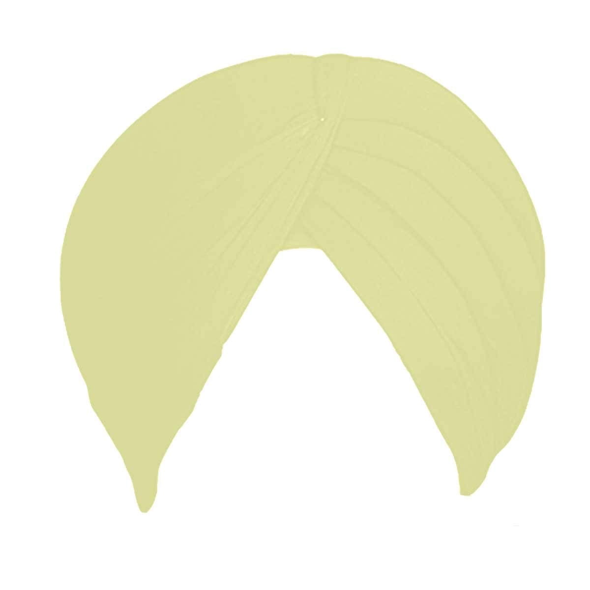 Sikh Cotton Turban For Men |L Khaki Color | 5Mts Punjabi Pagri ...