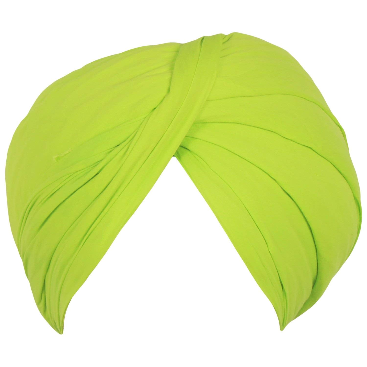 Sikh Cotton Turban For Men | Light Green Color | 8 Mts Punjabi Pagri ...