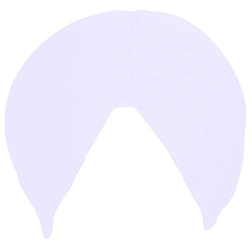 Sikh Cotton Turban For Men |White Color | 5Mts Punjabi Pagri ...