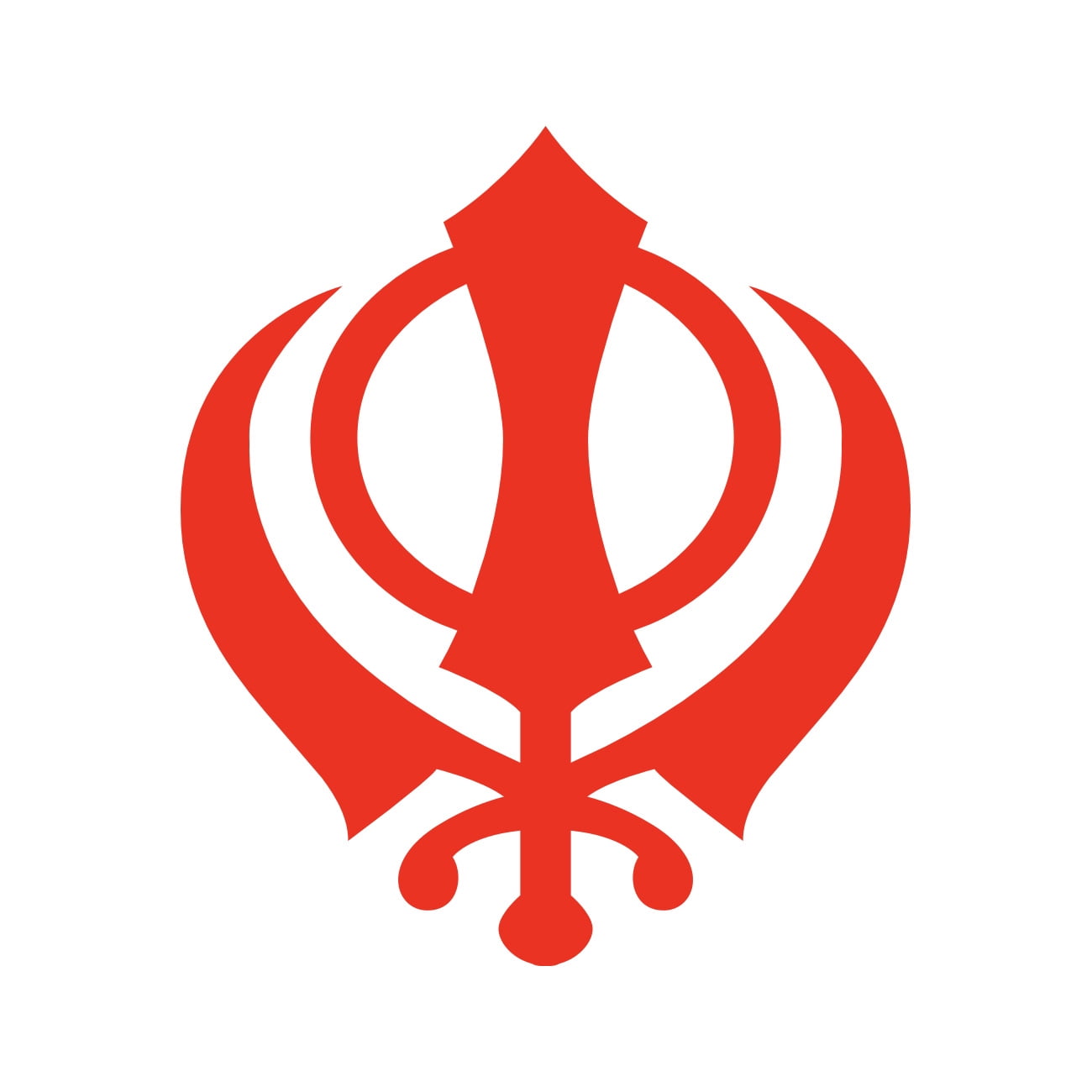 Sikh Symbol Sticker Decal Die Cut - Self Adhesive Vinyl - Weatherproof ...
