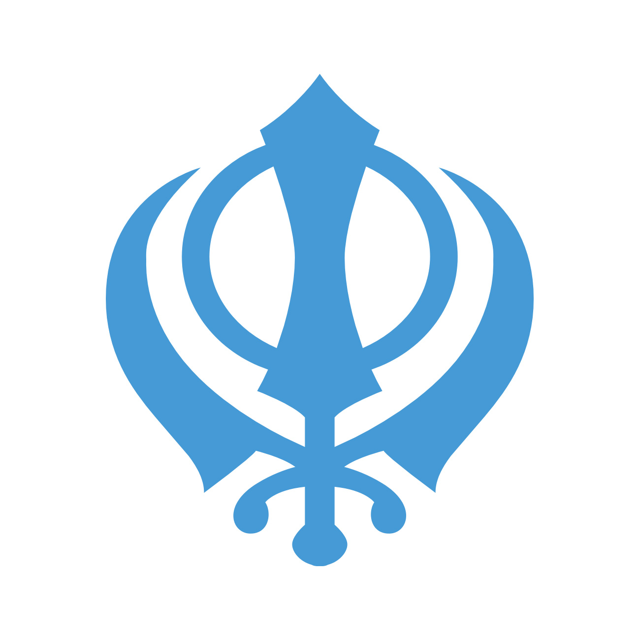 Sikh Symbol Sticker Decal Die Cut - Self Adhesive Vinyl - Weatherproof ...