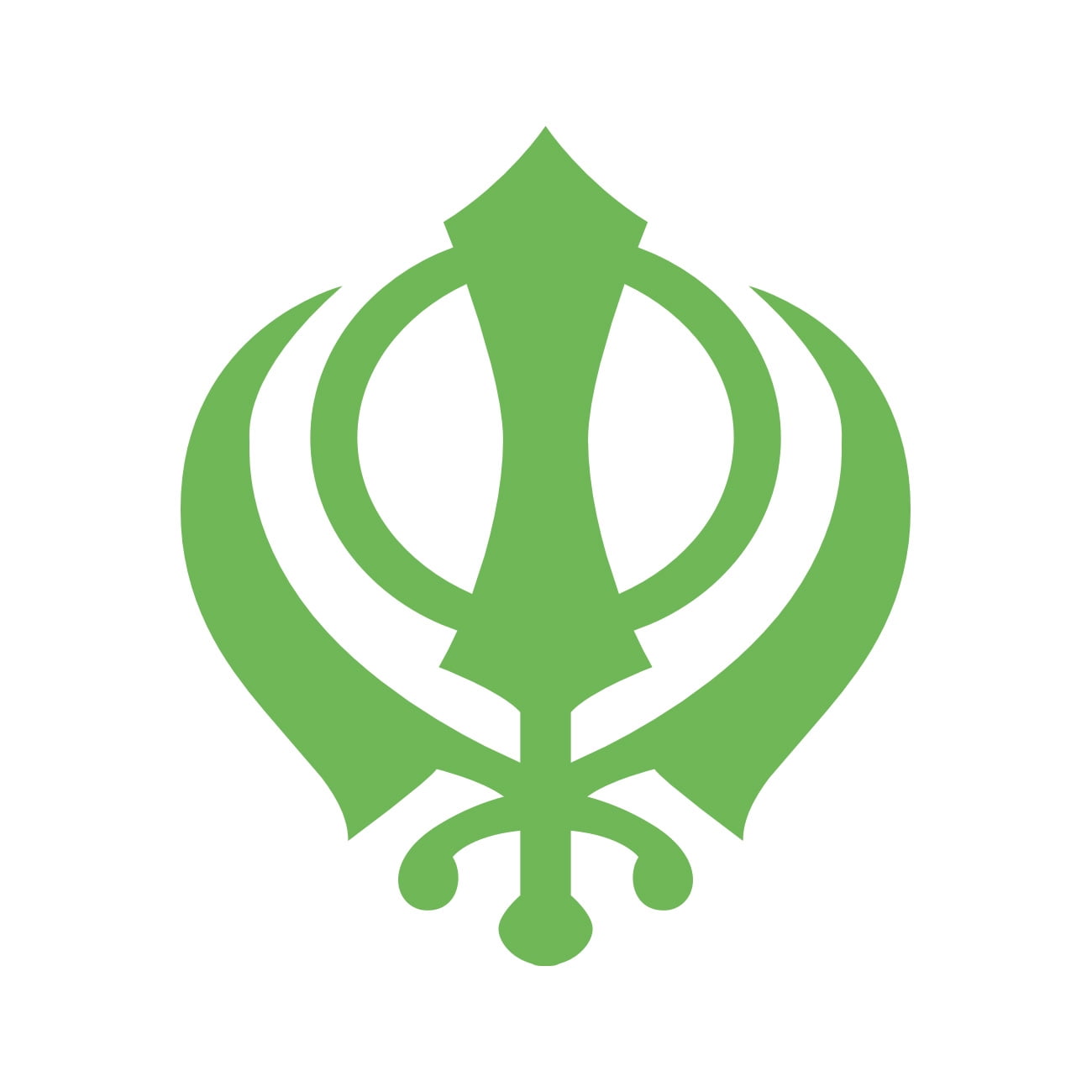 Sikh Symbol Sticker Decal Die Cut - Self Adhesive Vinyl - Weatherproof ...