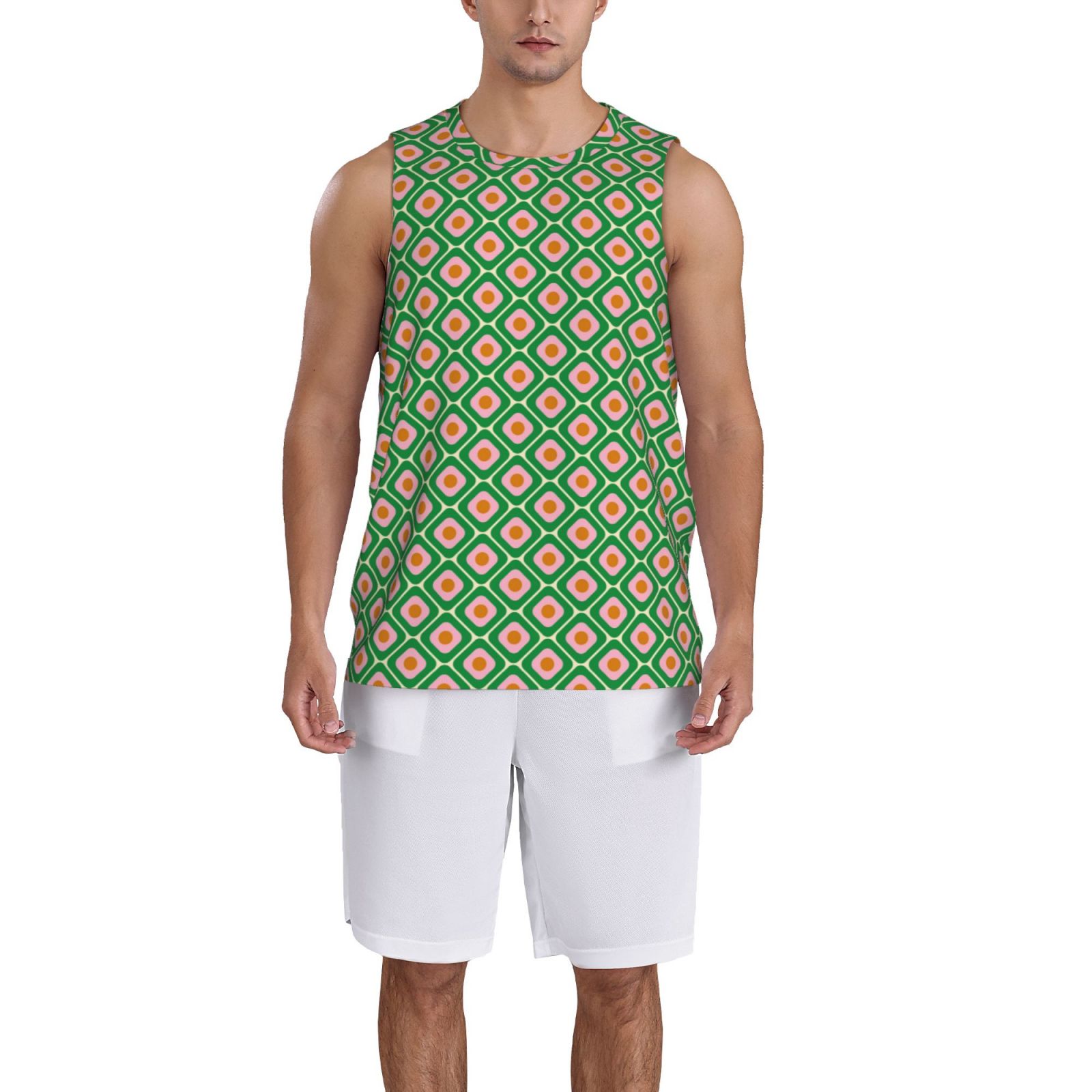 Sikiie 60s and 70s Style Basketball Jersey Reversible Men's Mesh ...
