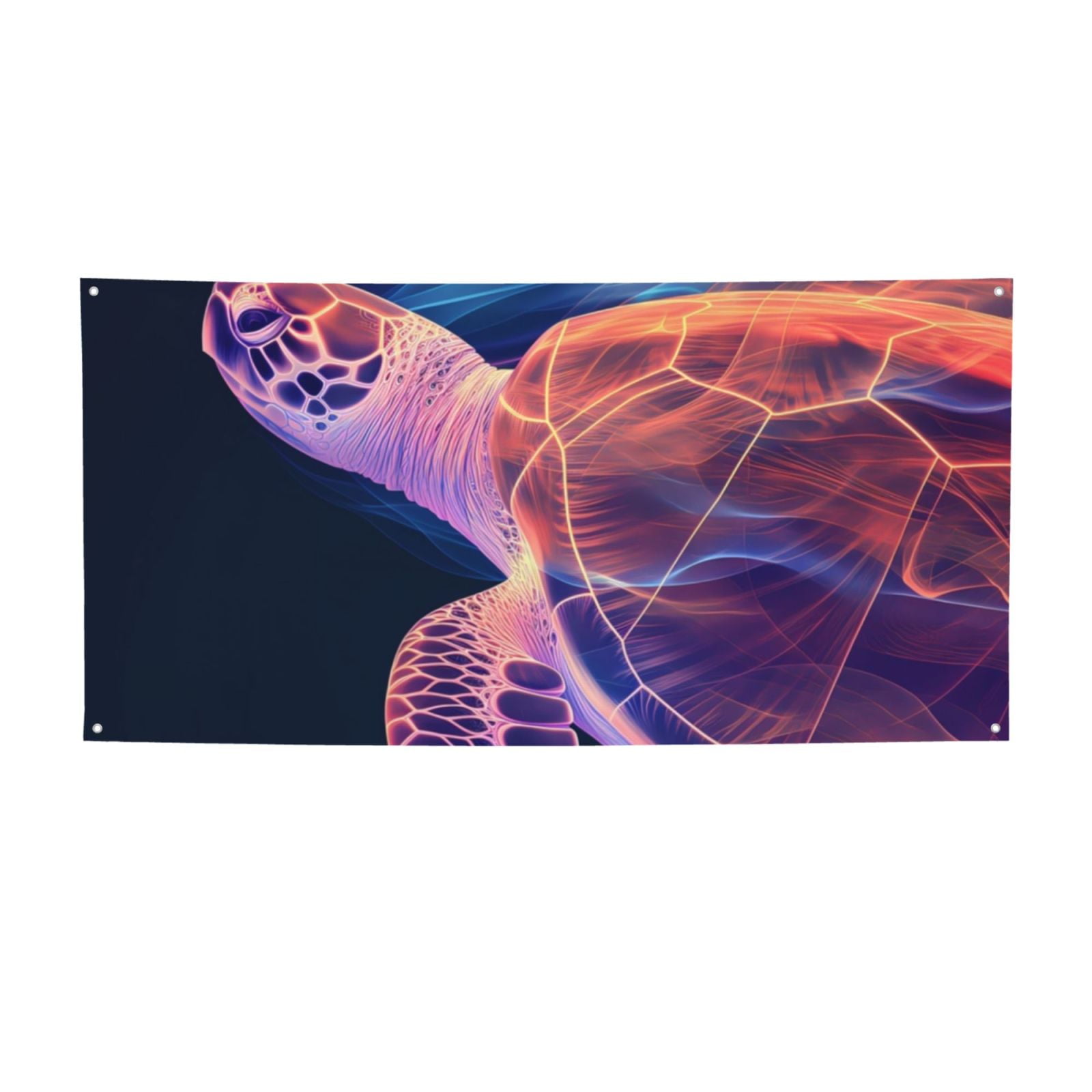 Sikiie Abstract Line Turtle Custom Banners and Signs Customize Outdoor ...