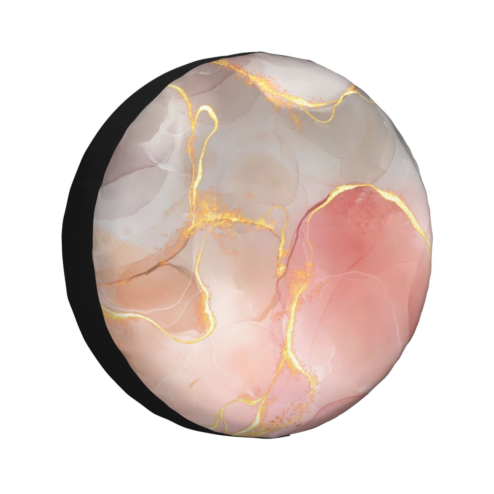 Sikiie Abstract Marble Texture PVC Leather Spare Tire Wheel Cover Spare ...