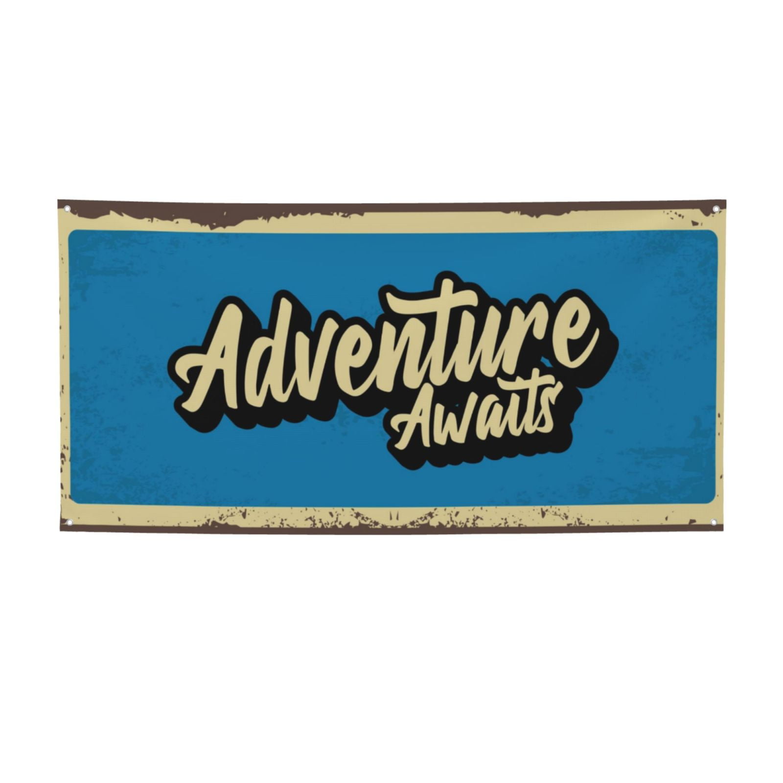 Sikiie Adventure Awaits Custom Banners and Signs Customize Outdoor ...