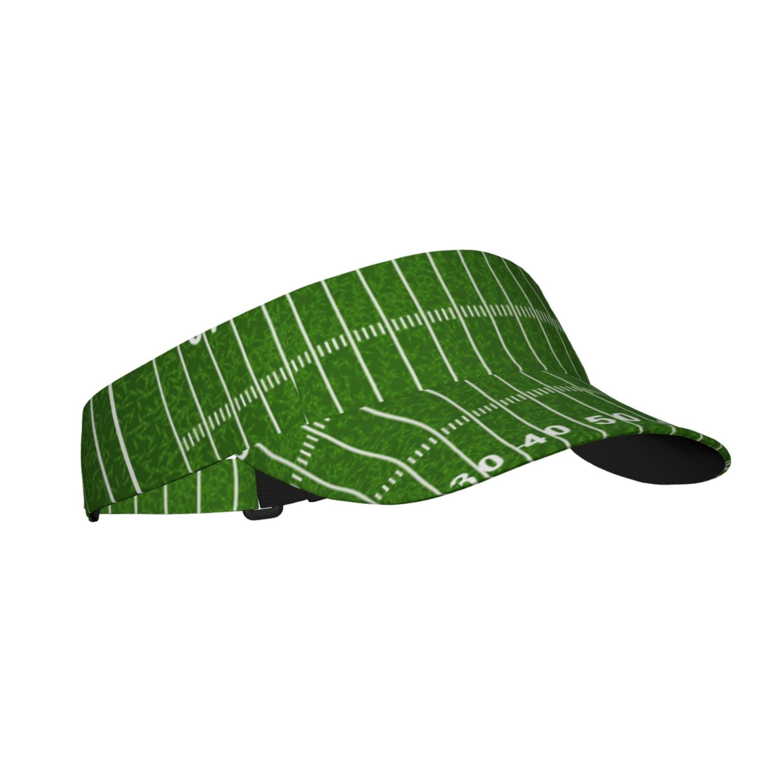 Sikiie American Football Field2 Sun Visor Hat Adjustable Velcro Golf ...