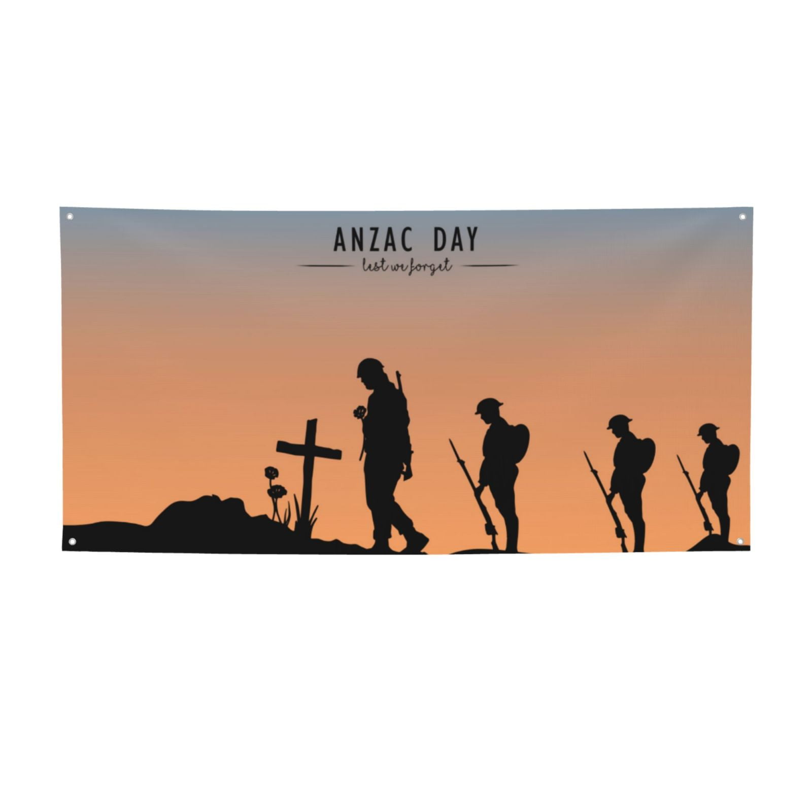 Sikiie Anzac Day Custom Banners and Signs Customize Outdoor ...