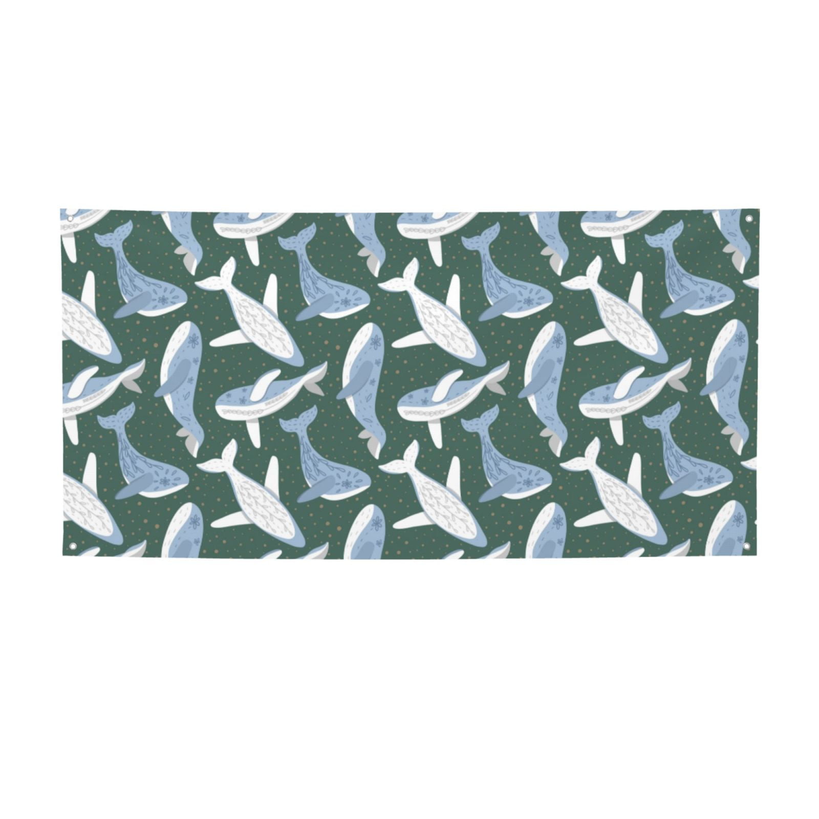 Sikiie Beautiful Whales Custom Banners and Signs Customize Outdoor ...