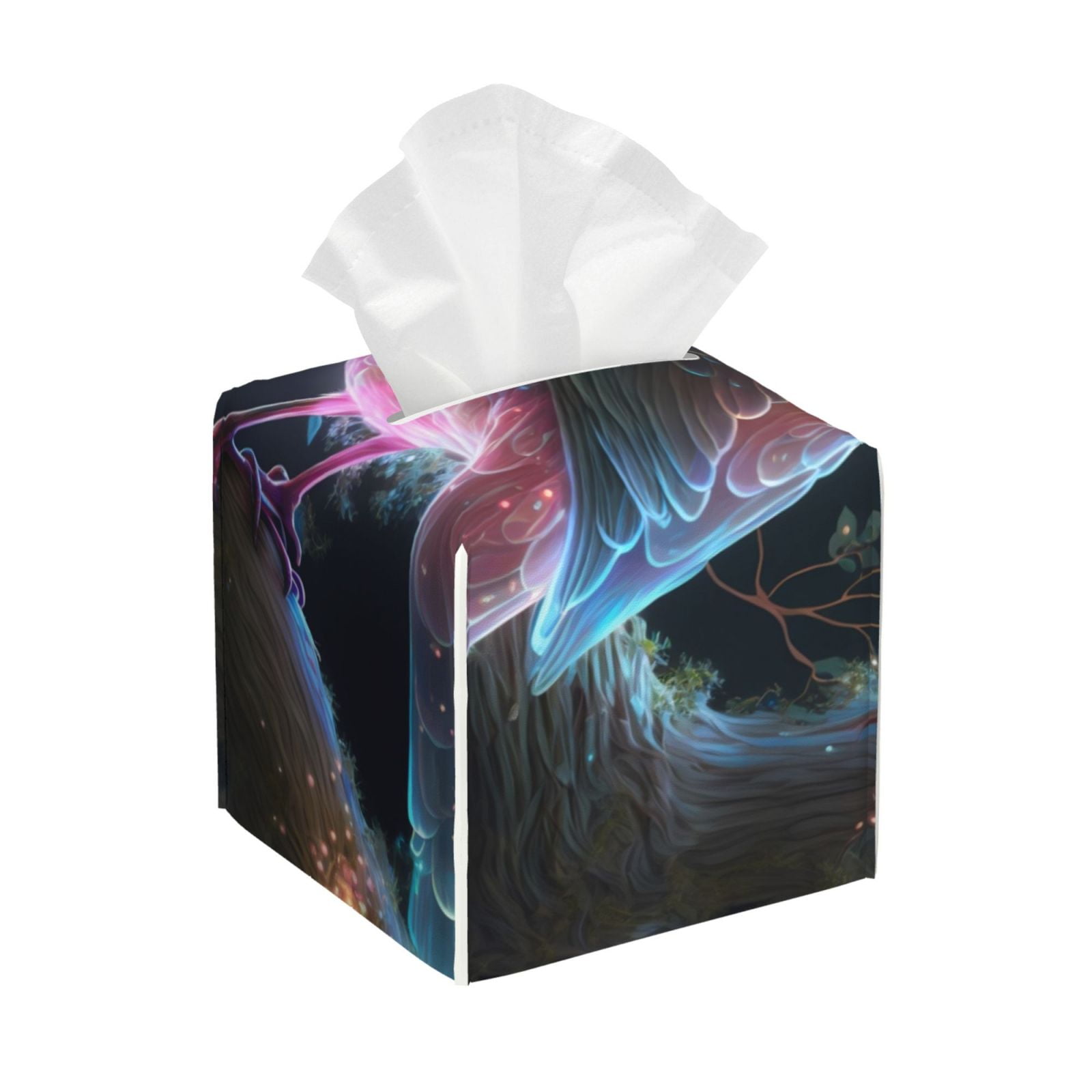 Sikiie Bird 3 Leather Tissue Box Cover Square, tissue box holder ...