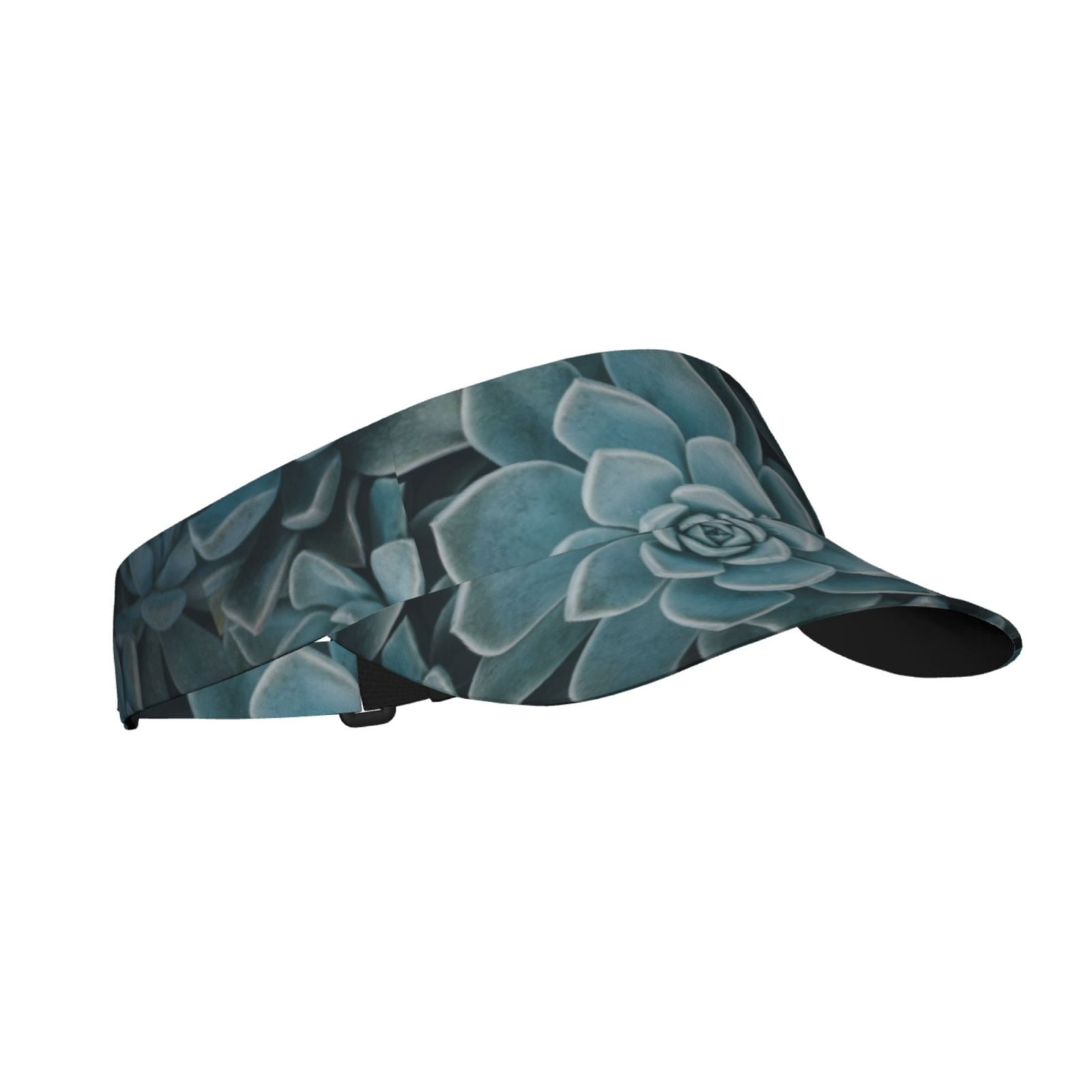 Sikiie Blue Color Cactus Sun Visor Hat Adjustable Velcro Golf Visor ...