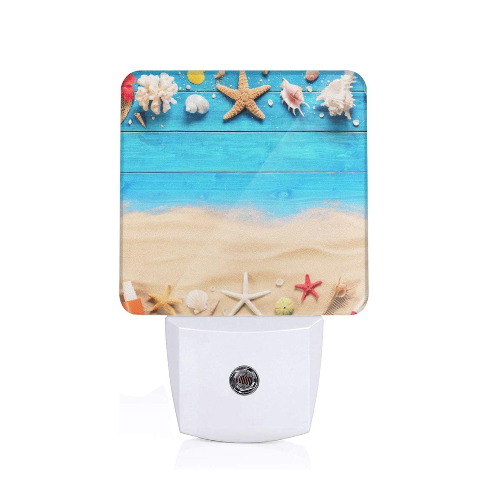 Sikiie Boards and Beach Led Night Light, Warm White,Cool White Lights ...