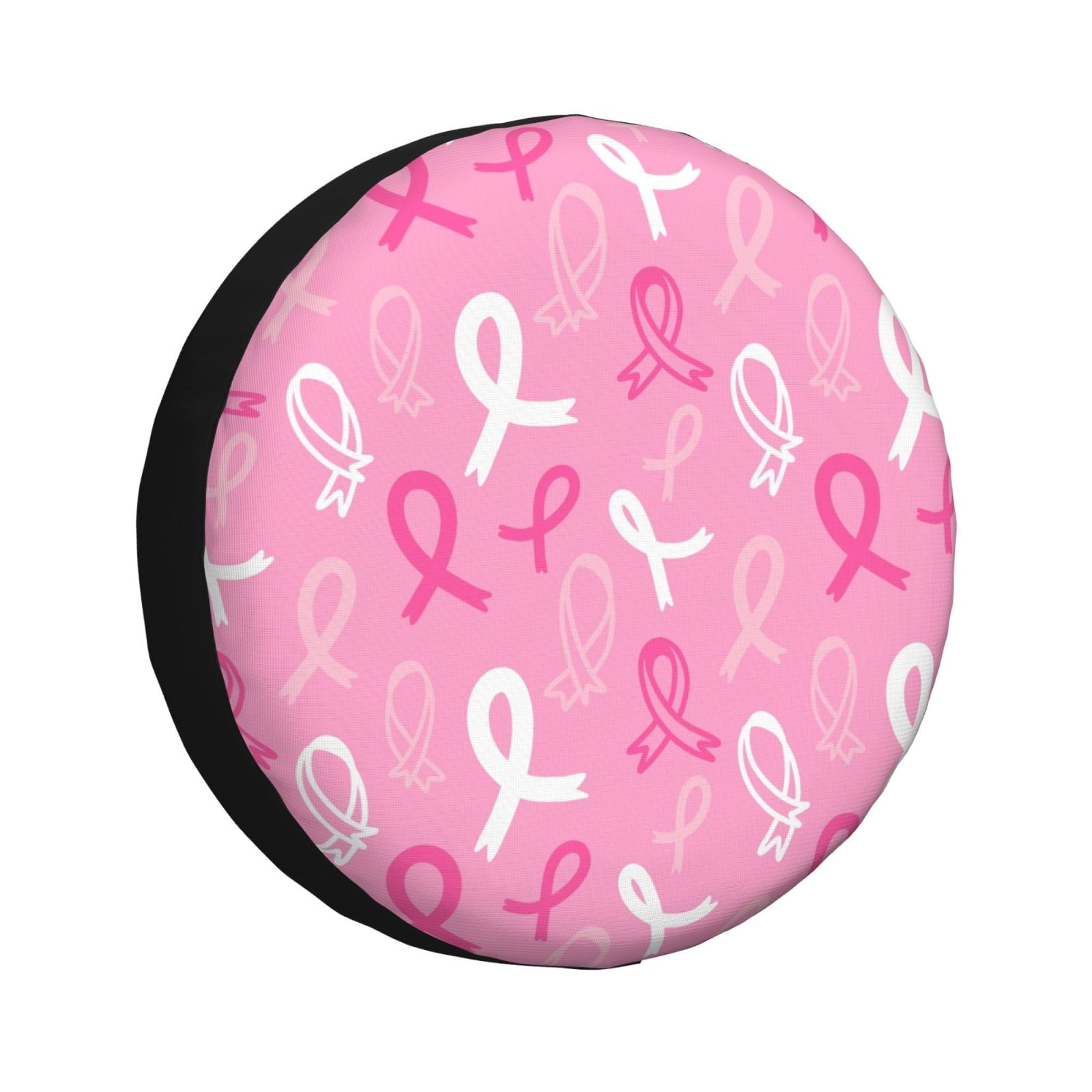 Sikiie Breast Cancer Awareness (3) PVC Leather Spare Tire Wheel Cover ...
