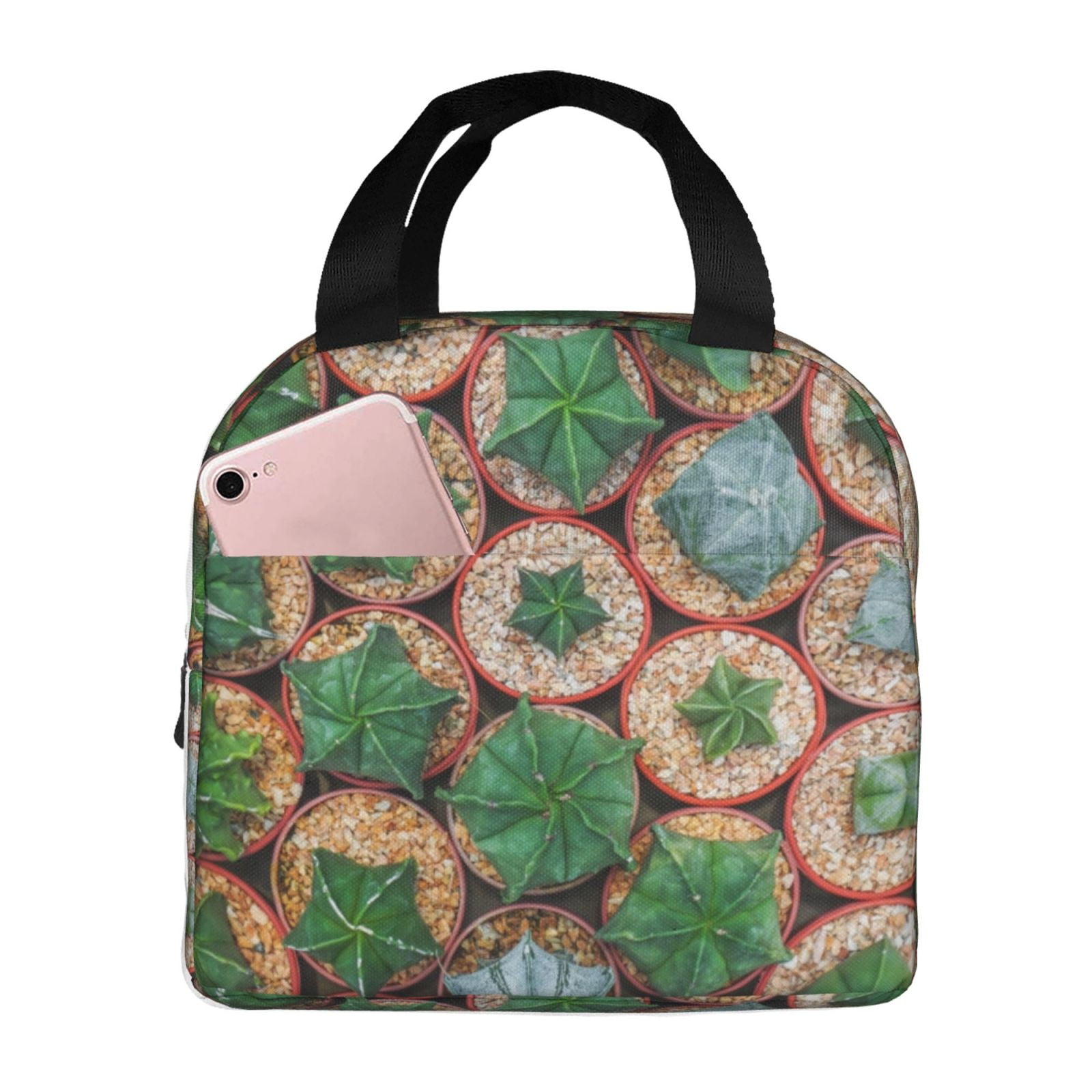 Sikiie Cactus 4 Lunch Bag for Women & Men Adult Insulated Lunch Box ...
