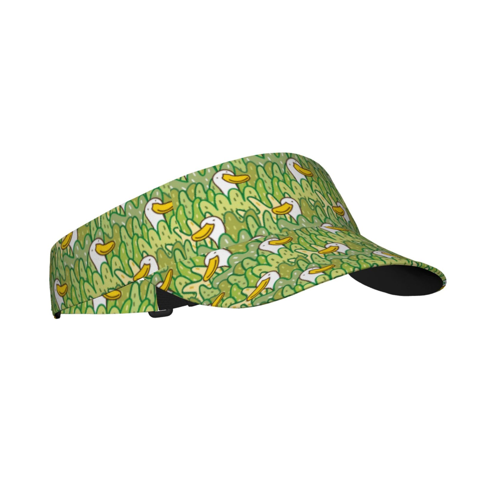 Sikiie Cartoon Duck Sun Visor Hat Adjustable Velcro Golf Visor Sports ...