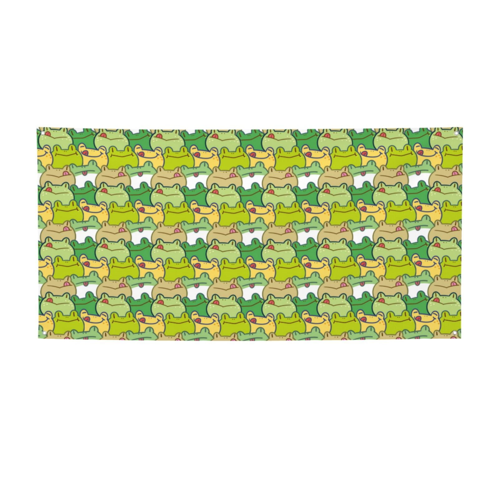Sikiie Cartoon Frog Custom Banners and Signs Customize Outdoor ...
